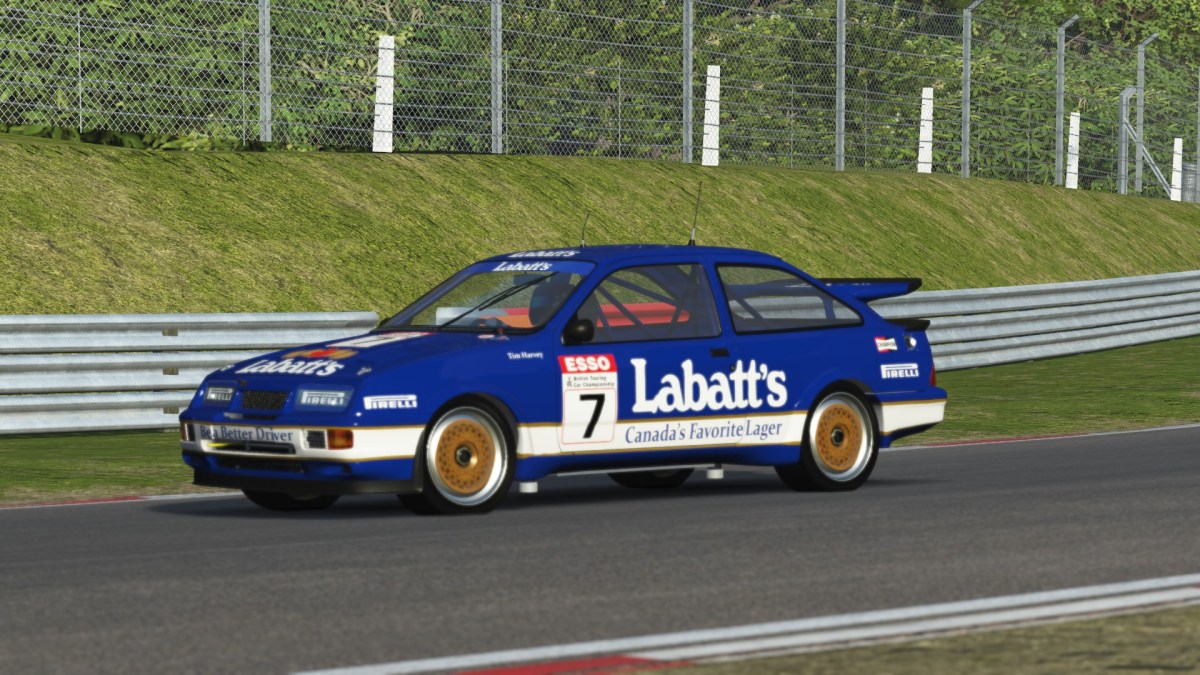 rF2 – BTCC GroupA RS500 ’89 – – Tommy78